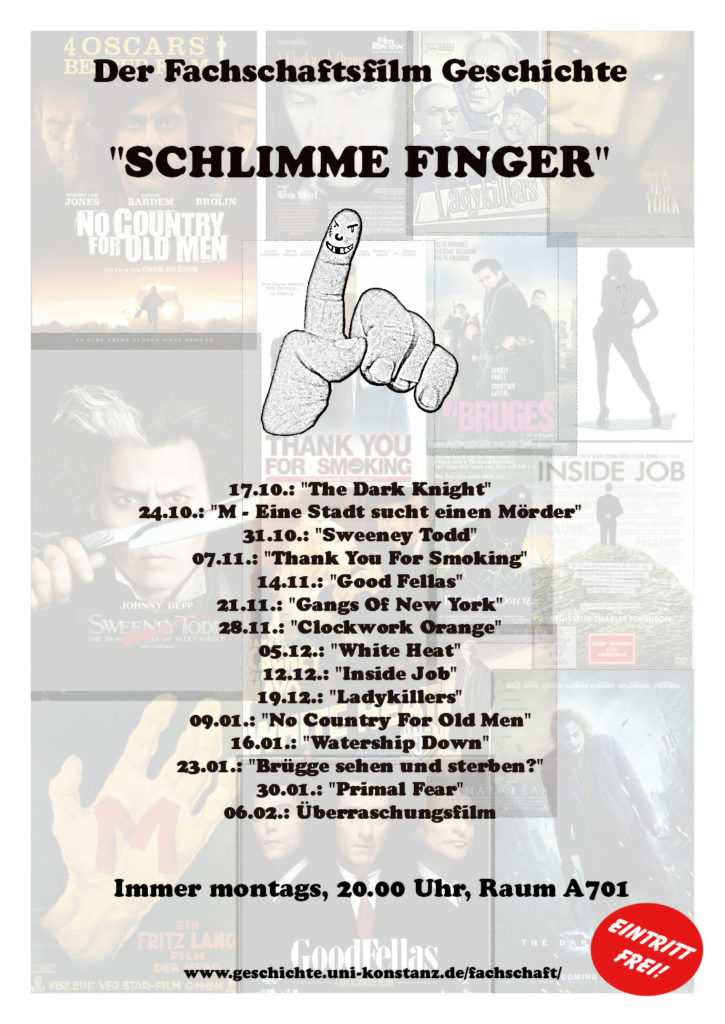 Schlimme Finger – Schurken im Film – LKM Blog