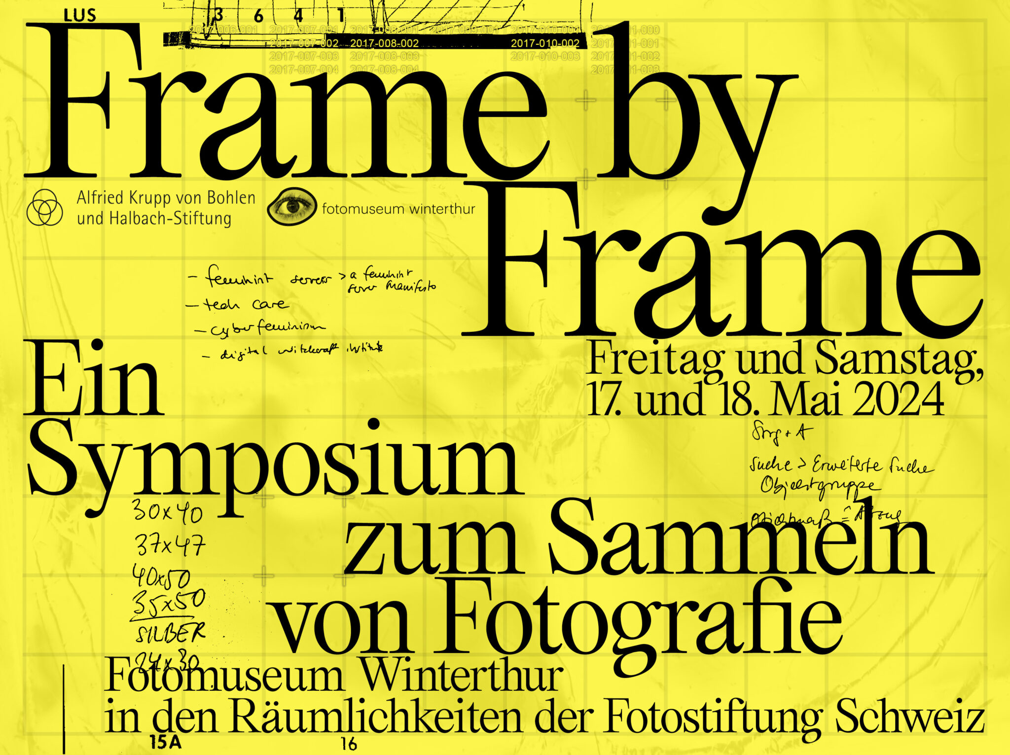 Einladung zum Symposium Frame by Frame – LKM Blog